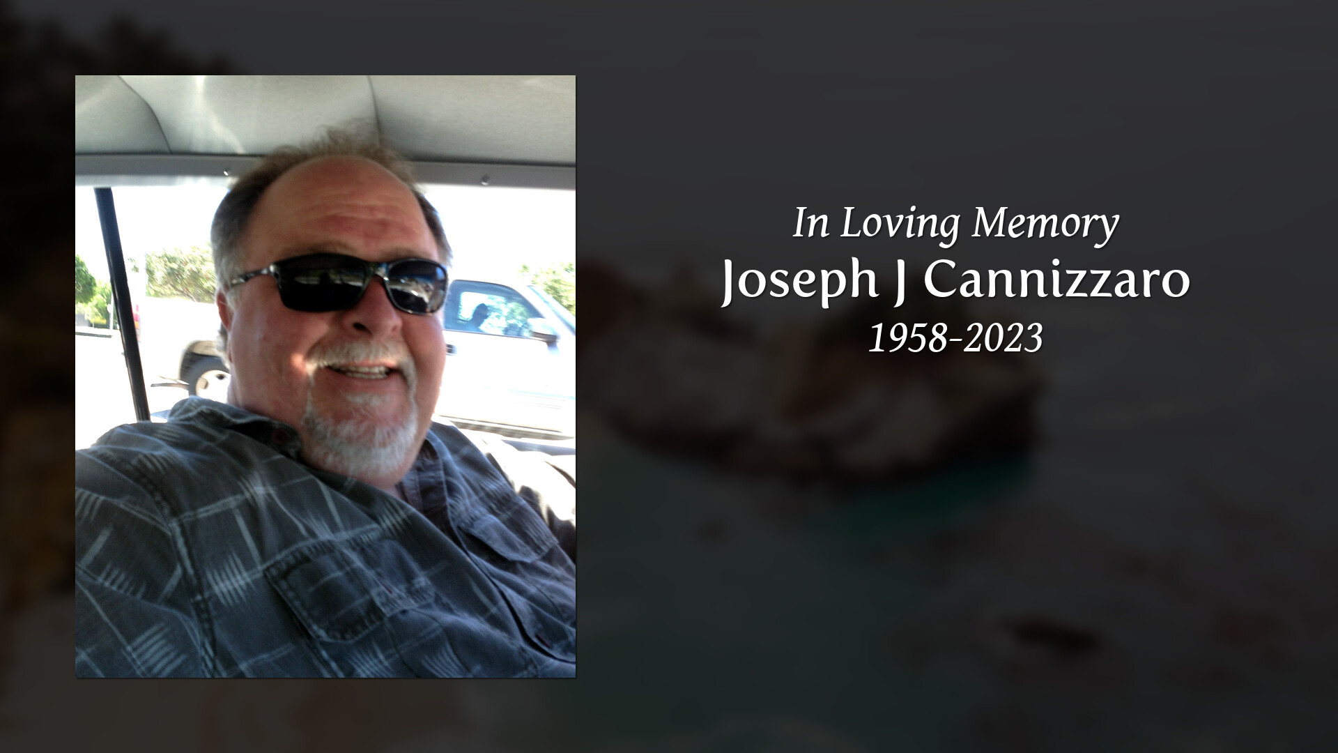 Joseph J Cannizzaro - Tribute Video
