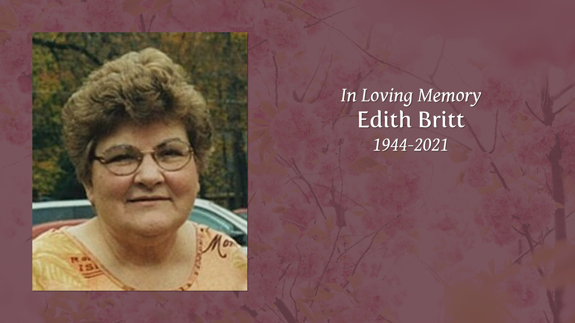 Edith Britt - Tribute Video