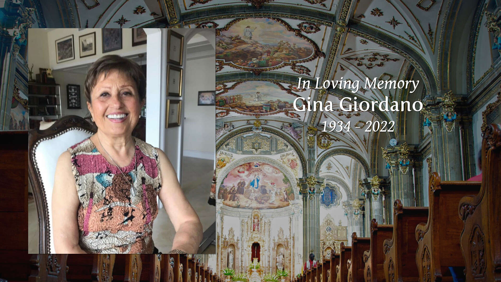 Gina Giordano - Tribute Video