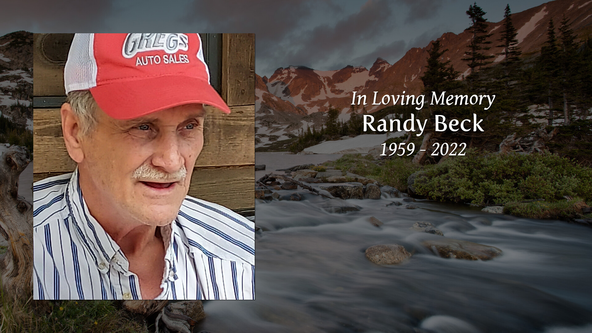 Randy Beck - Tribute Video