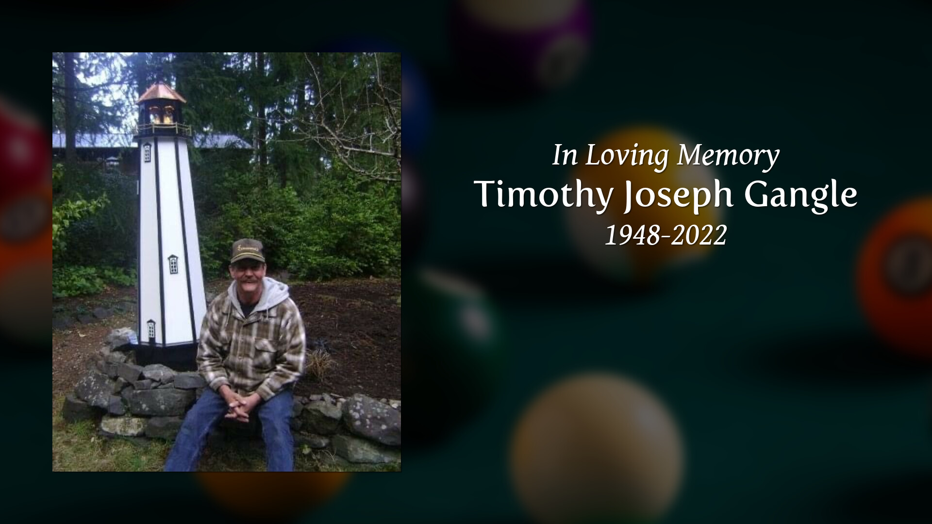 Timothy Joseph Gangle - Tribute Video