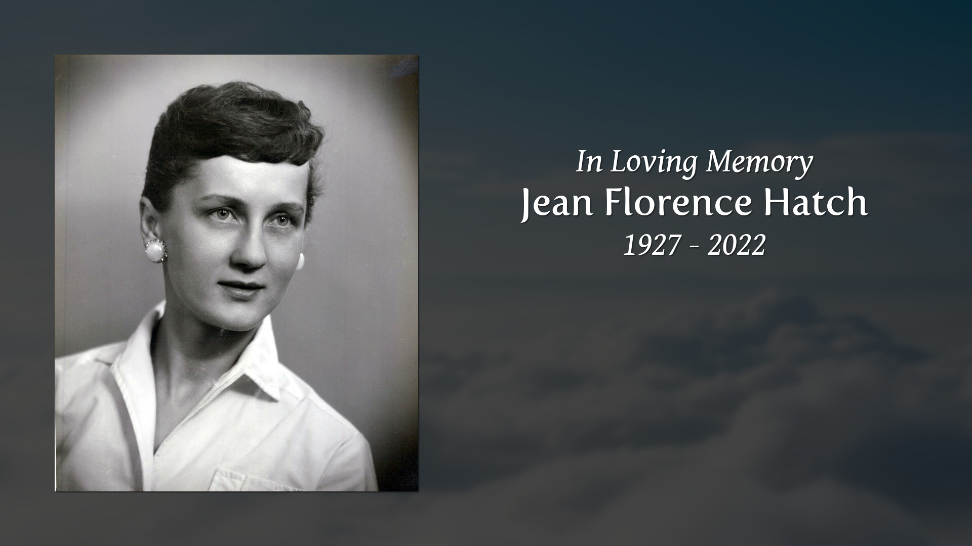 Jean Florence Hatch - Tribute Video