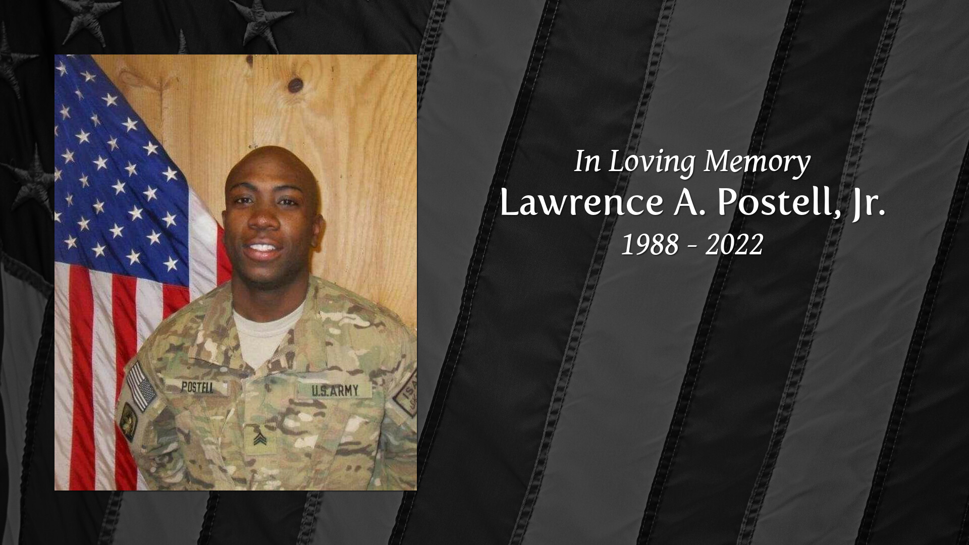 Lawrence A. Postell, Jr. - Tribute Video