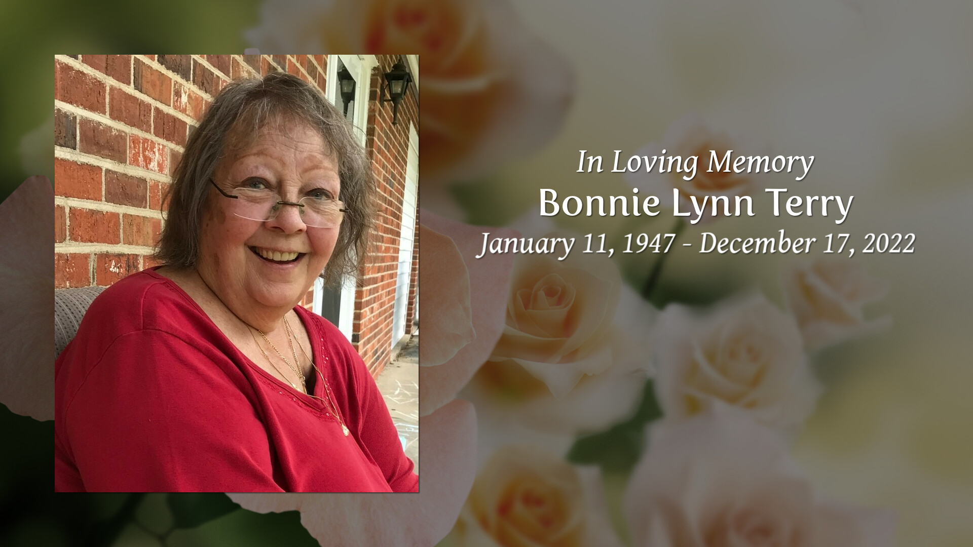 Bonnie Lynn Terry - Tribute Video