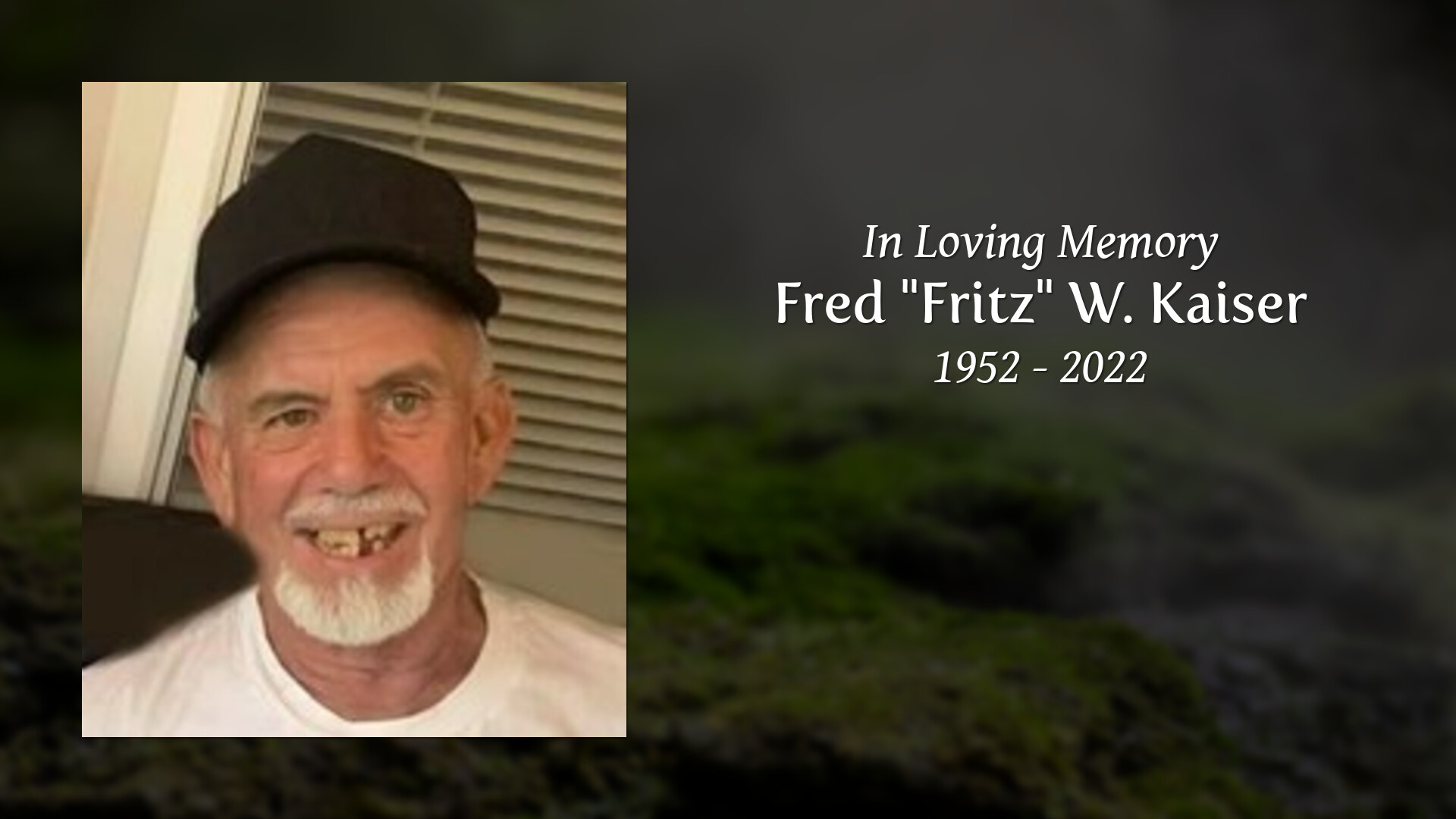 Fred "Fritz" W. Kaiser - Tribute Video