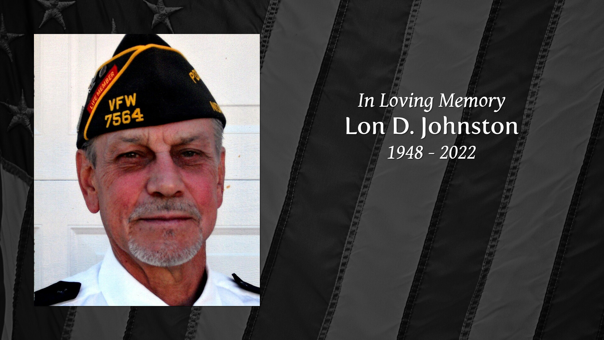 Lon D. Johnston - Tribute Video
