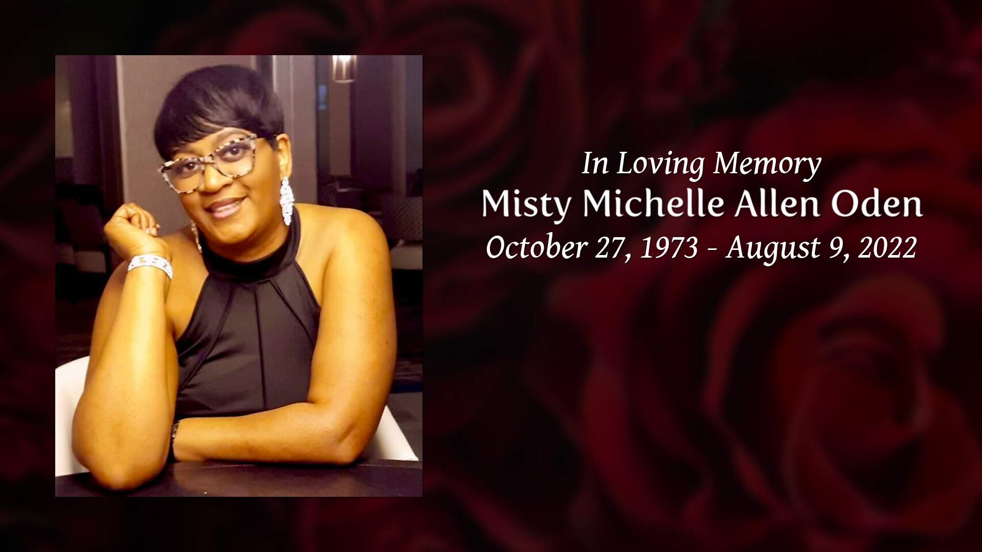 Misty Michelle Allen Oden - Tribute Video