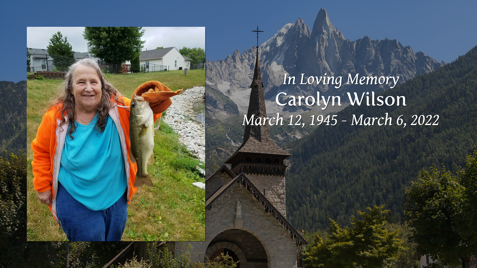 Carolyn Wilson - Tribute Video