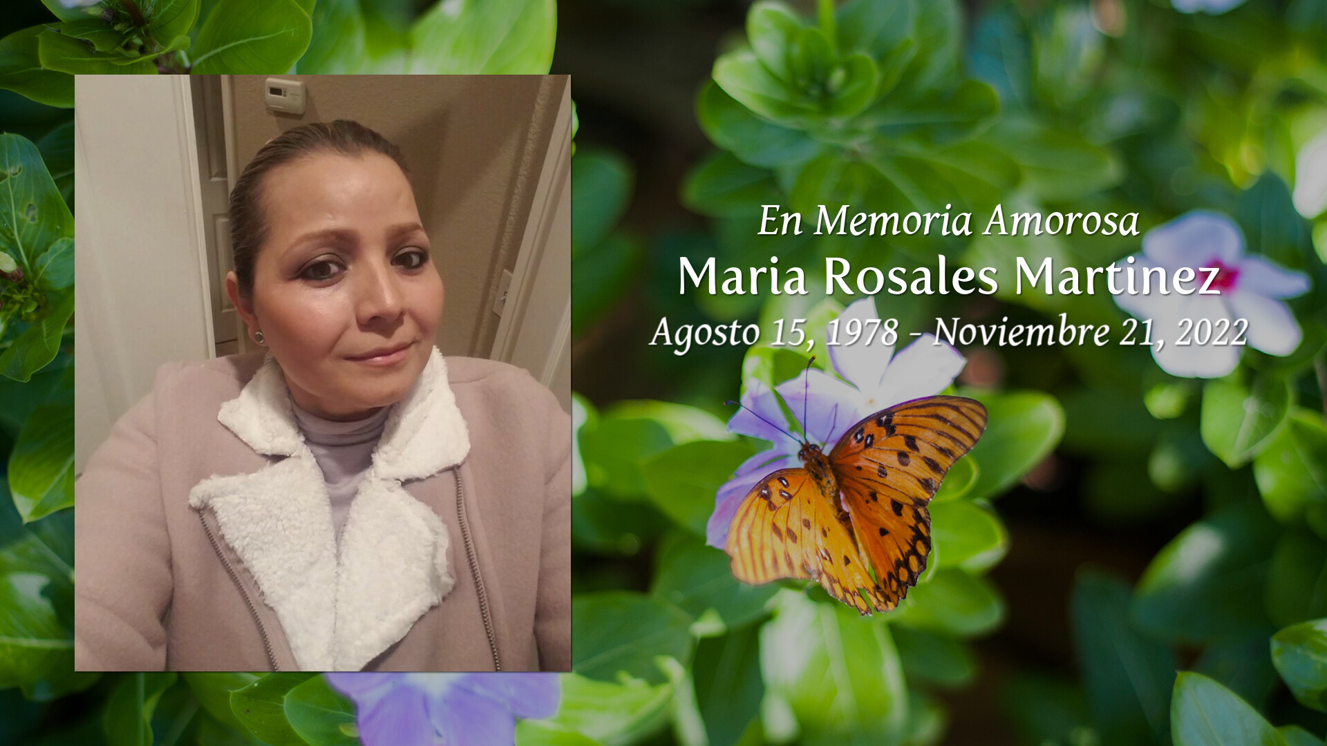 Maria Rosales Martinez - Tribute Video