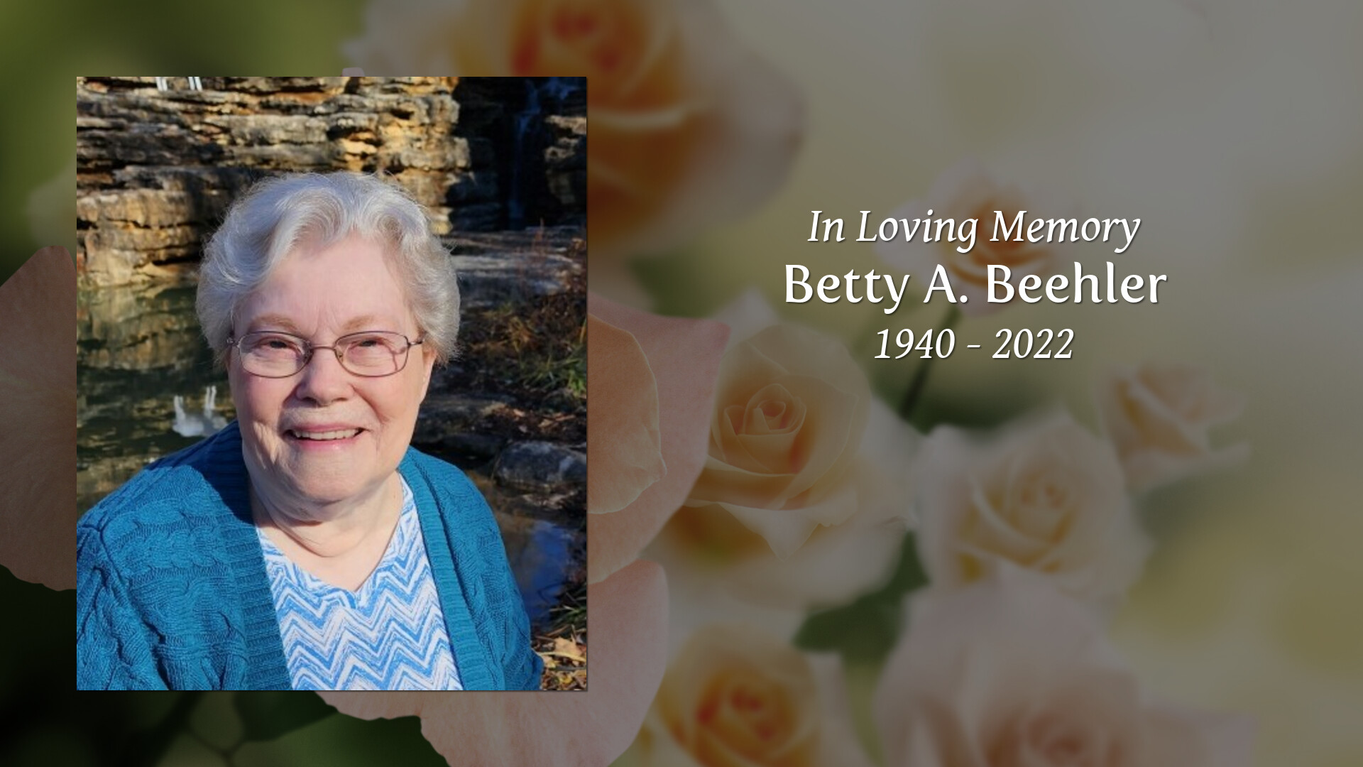 Betty A. Beehler - Tribute Video