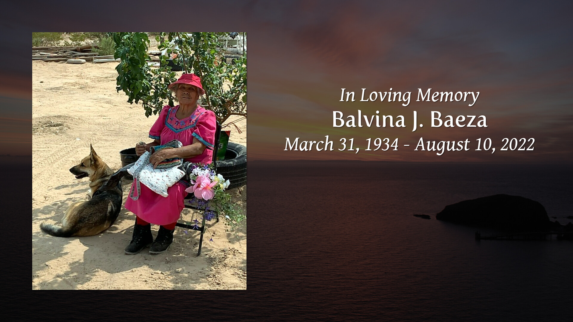 Balvina J. Baeza - Tribute Video