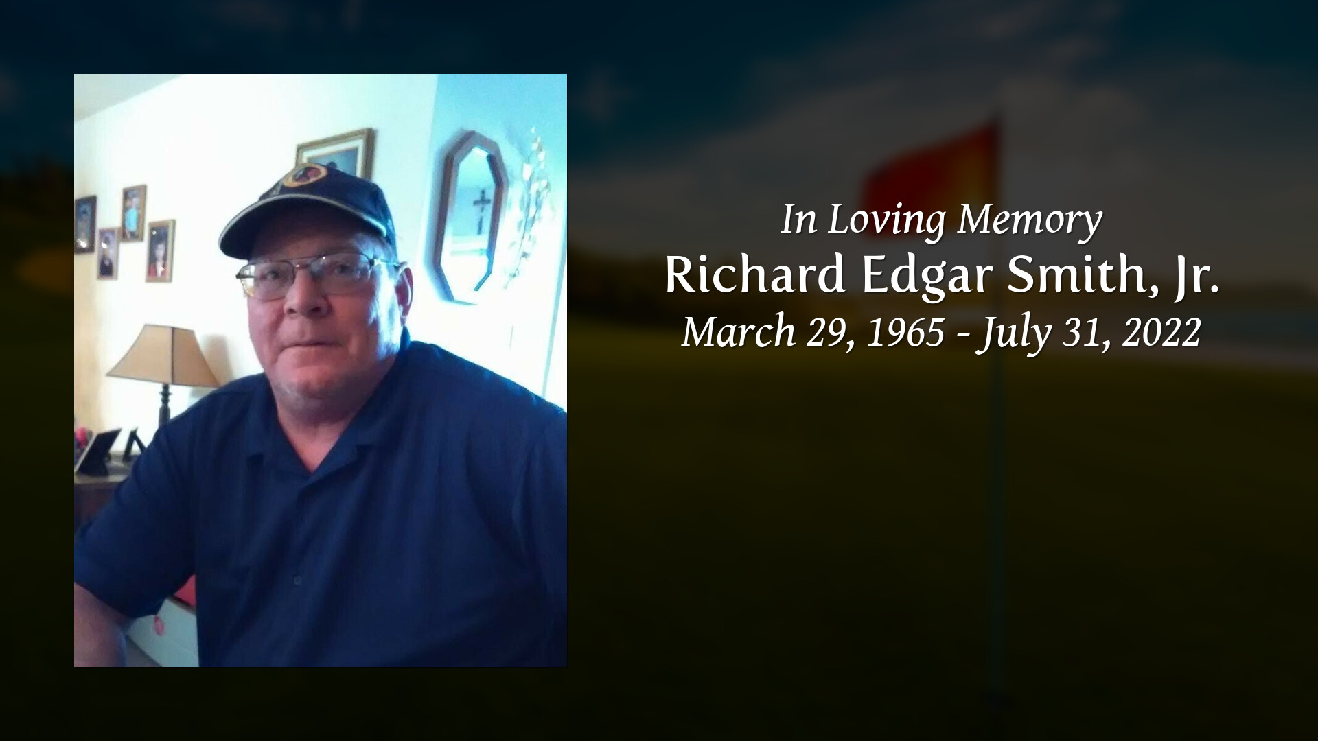 Richard Edgar Smith Jr Tribute Video