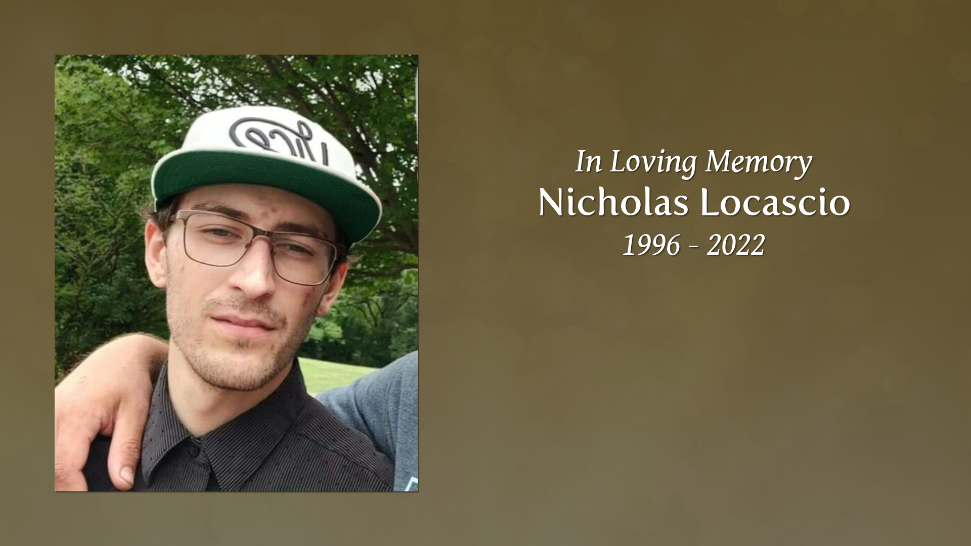 Nicholas Locascio - Tribute Video