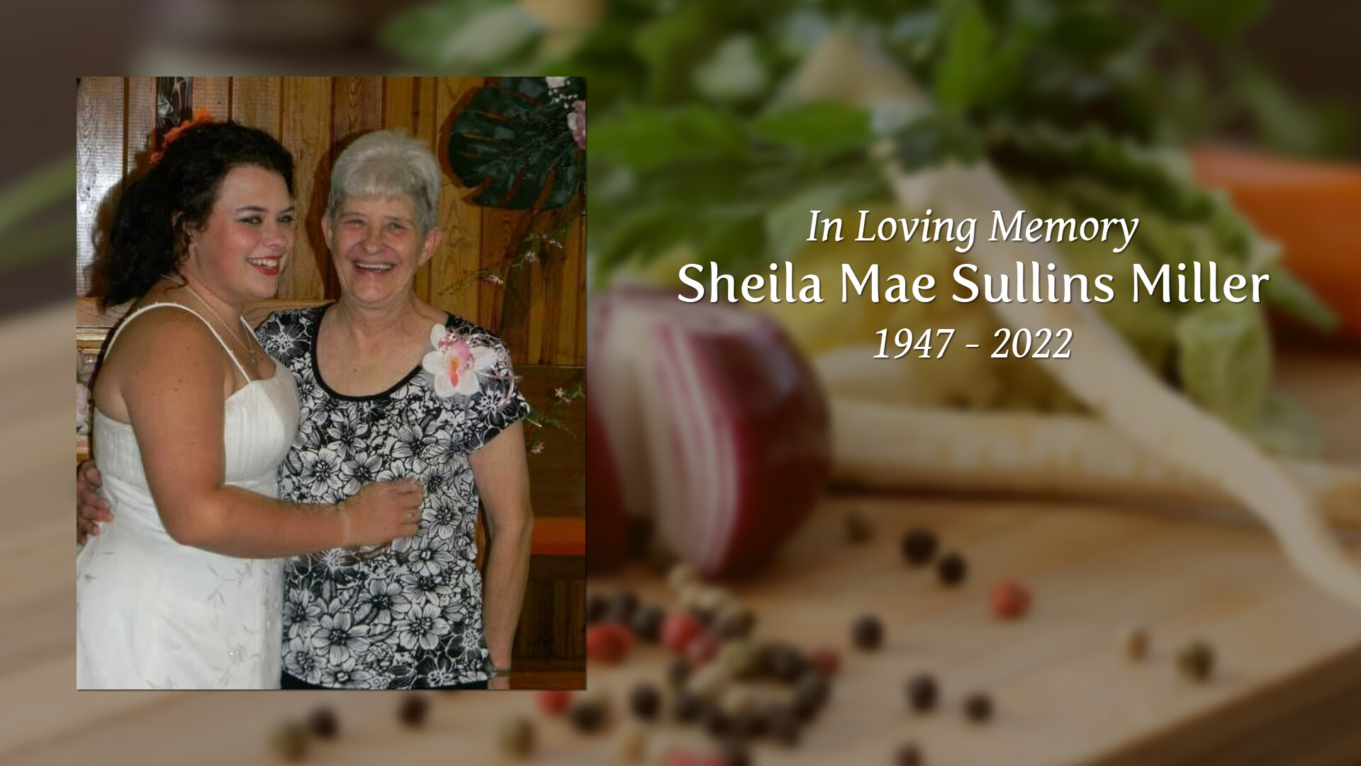 Sheila Mae Sullins Miller - Tribute Video