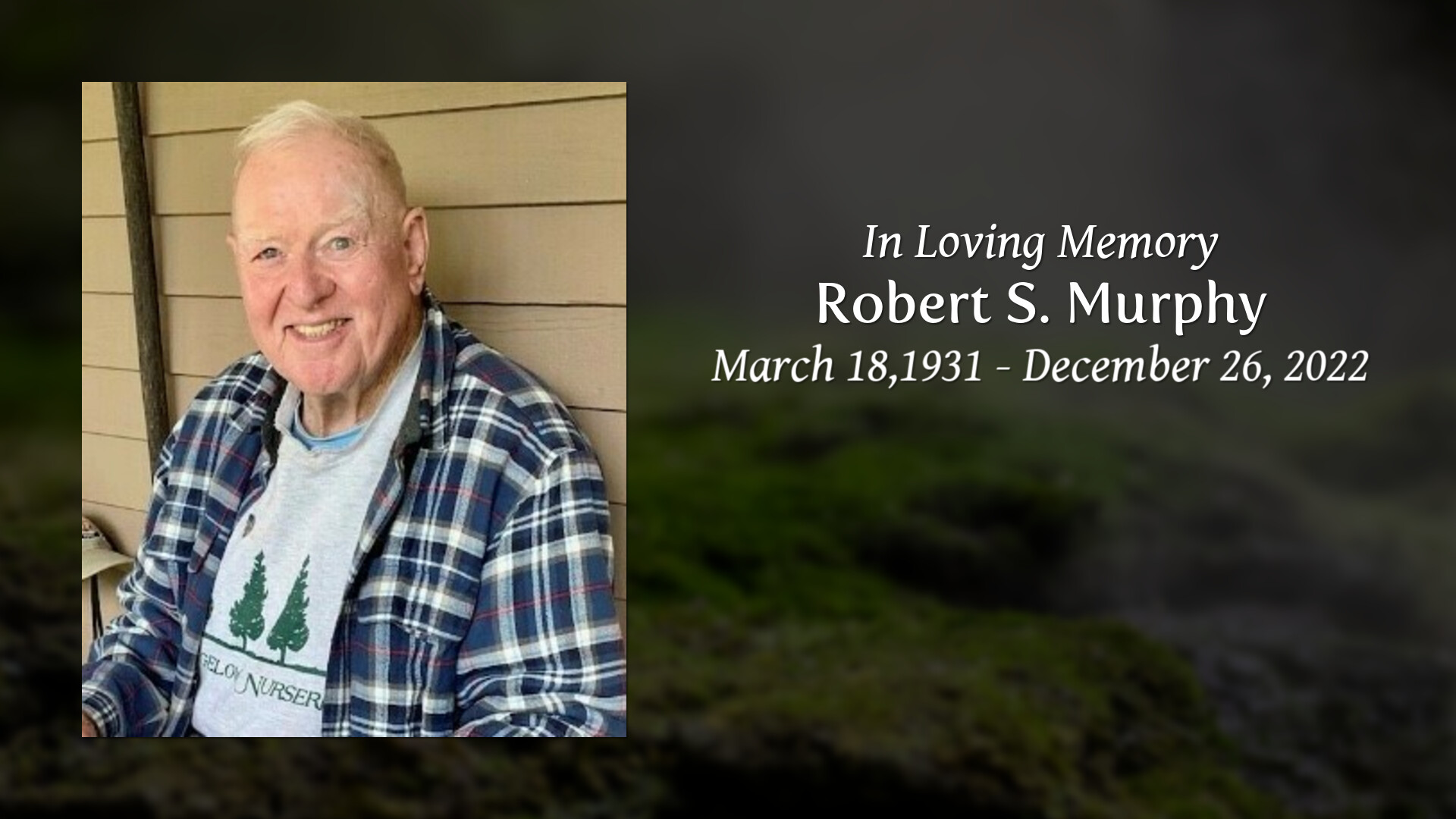 Robert S. Murphy - Tribute Video