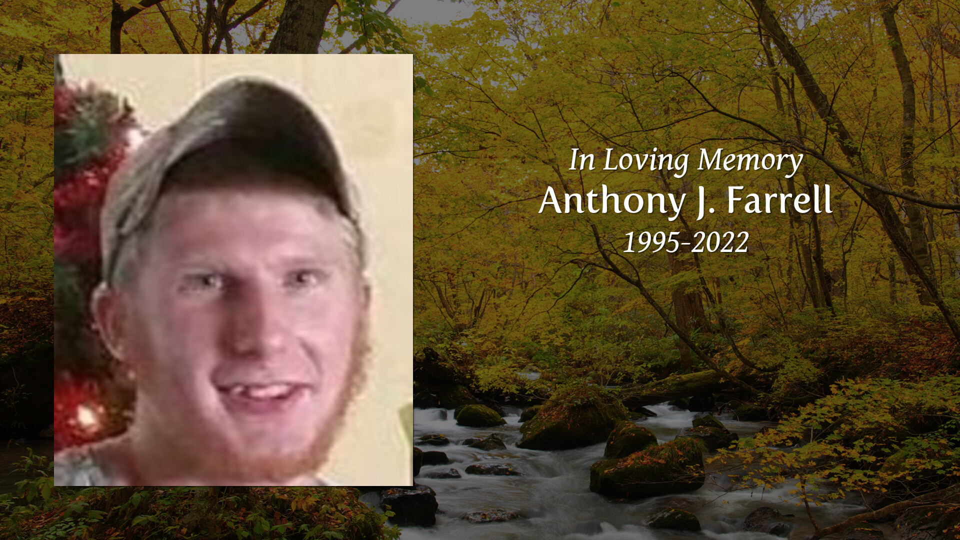 Anthony J. Farrell - Tribute Video