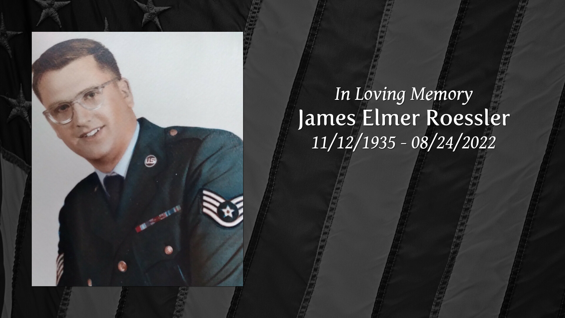 James Elmer Roessler - Tribute Video