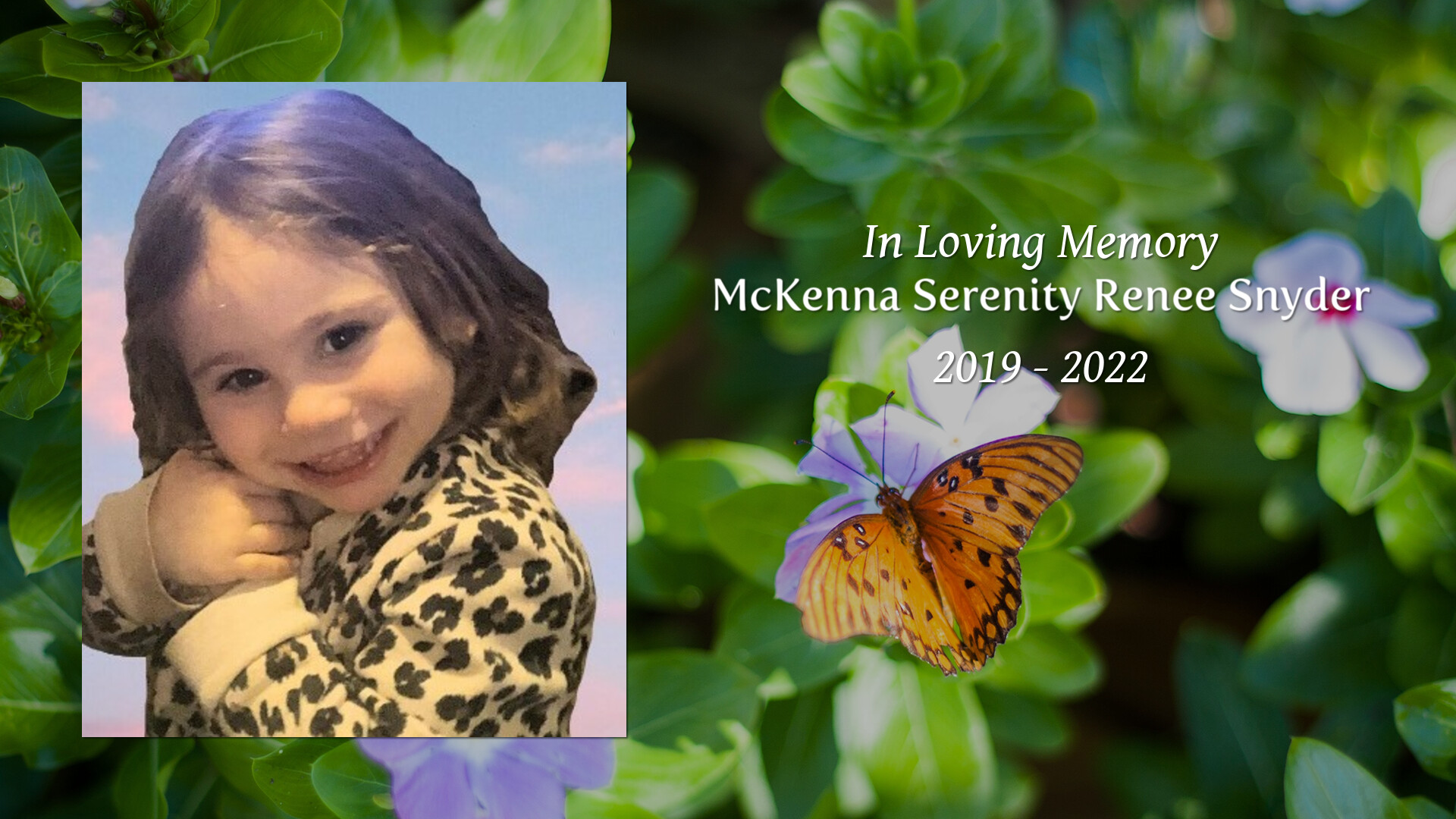 McKenna Serenity Renee Snyder - Tribute Video