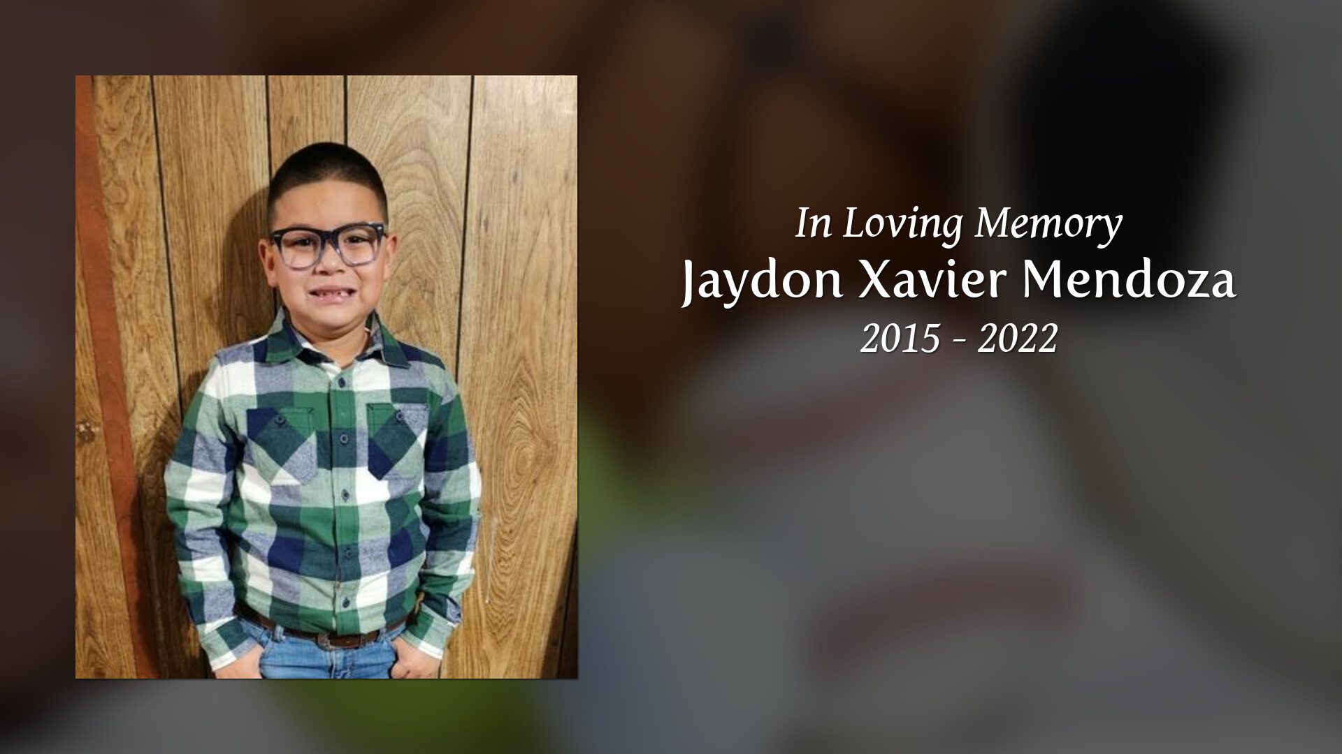 Jaydon Xavier Mendoza - Tribute Video