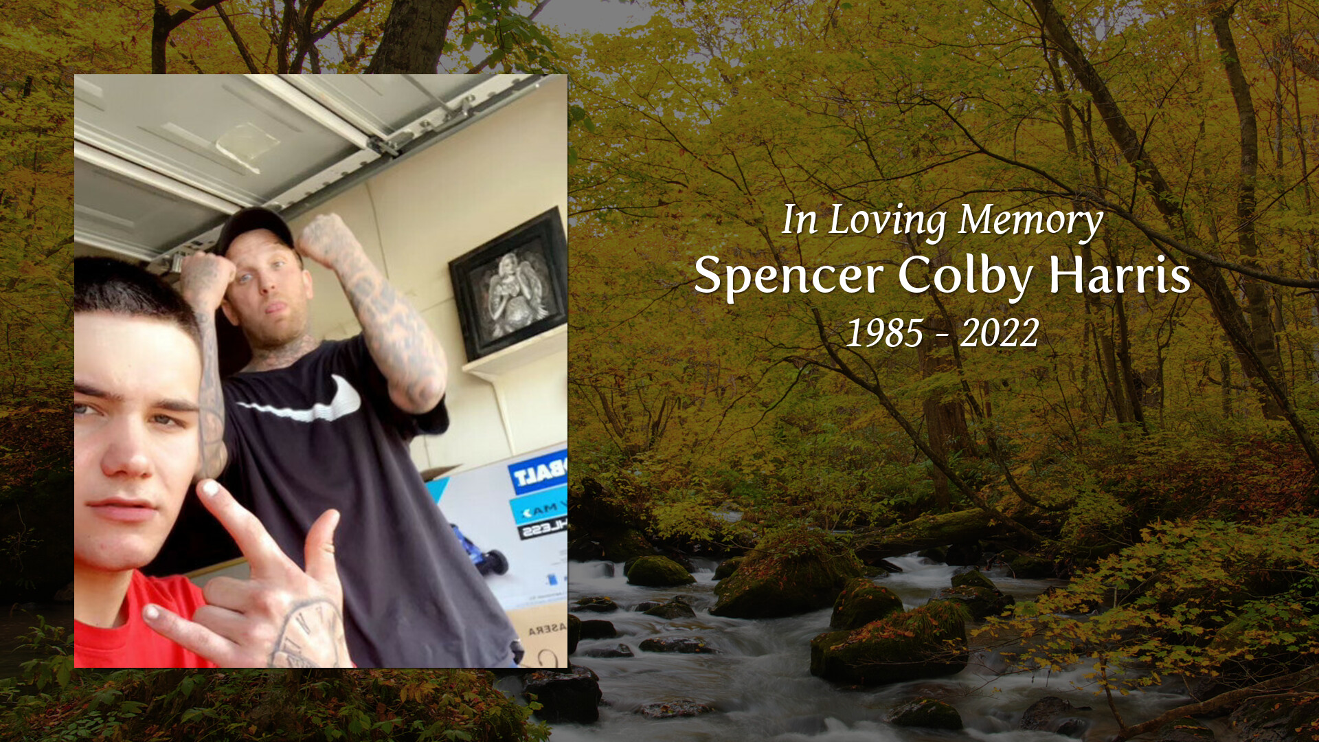 Spencer Colby Harris - Tribute Video