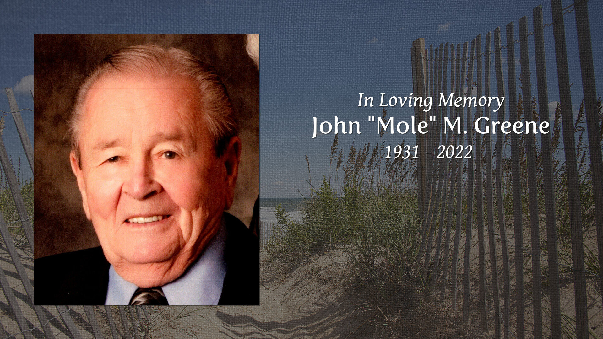 John "Mole" M. Greene - Tribute Video