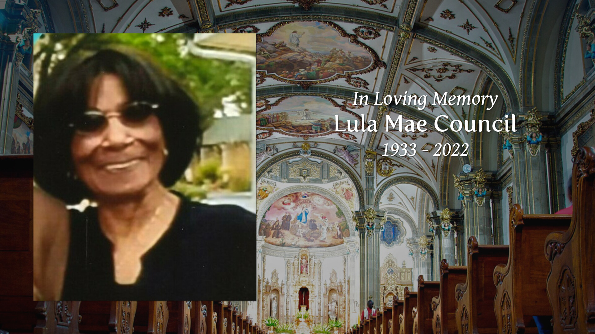 Lula Mae Council - Tribute Video