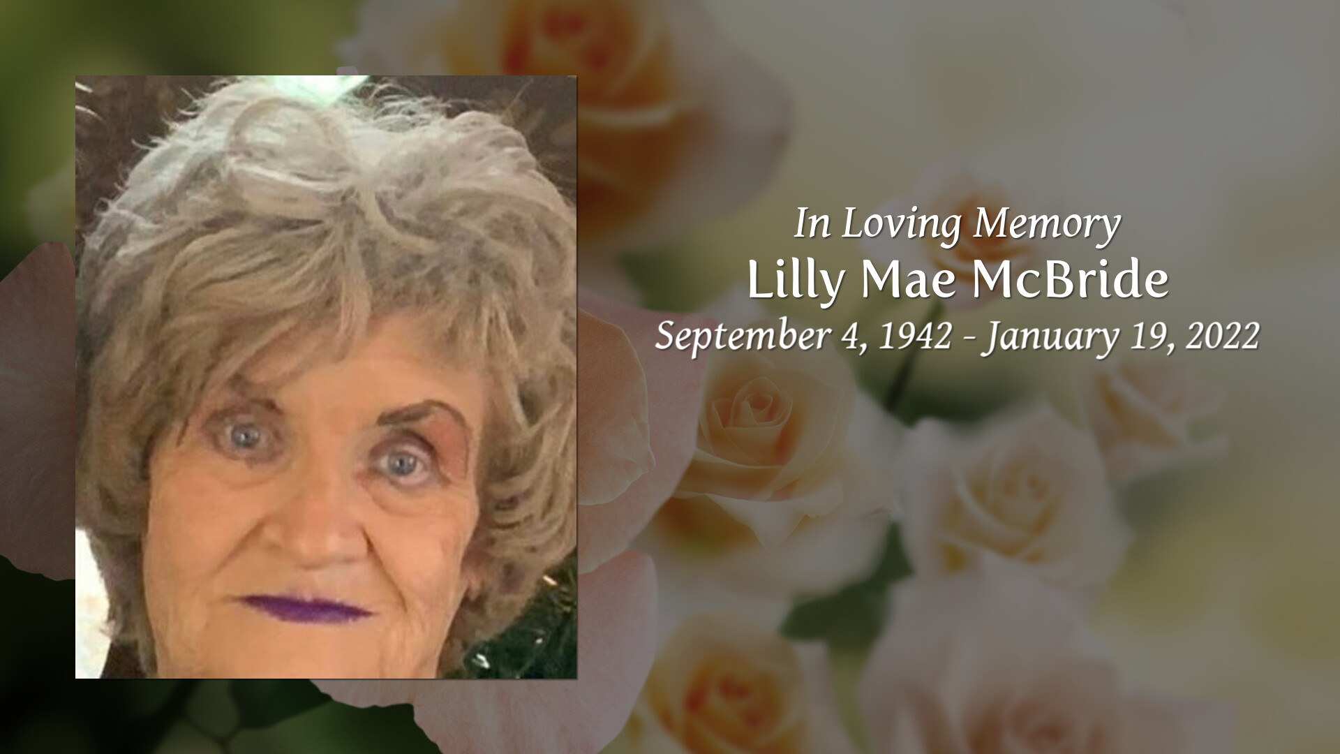 Lilly Mae McBride - Tribute Video