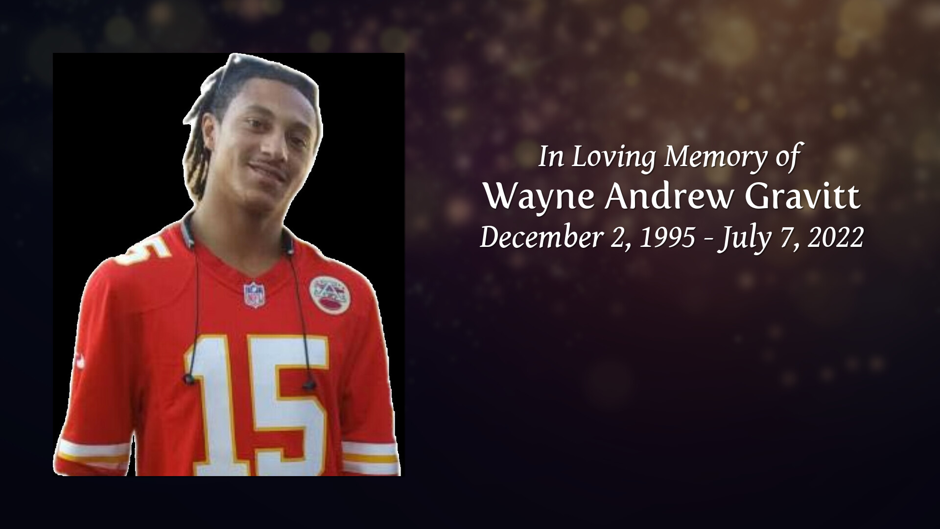 Wayne Andrew Gravitt - Tribute Video