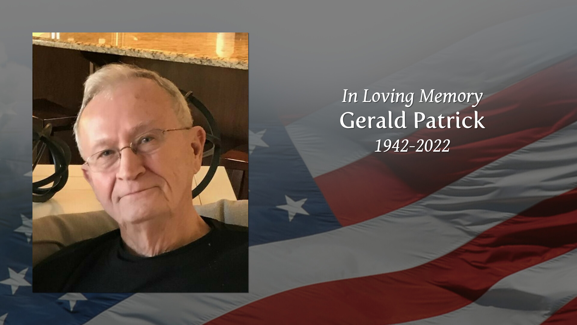 Gerald Patrick - Tribute Video