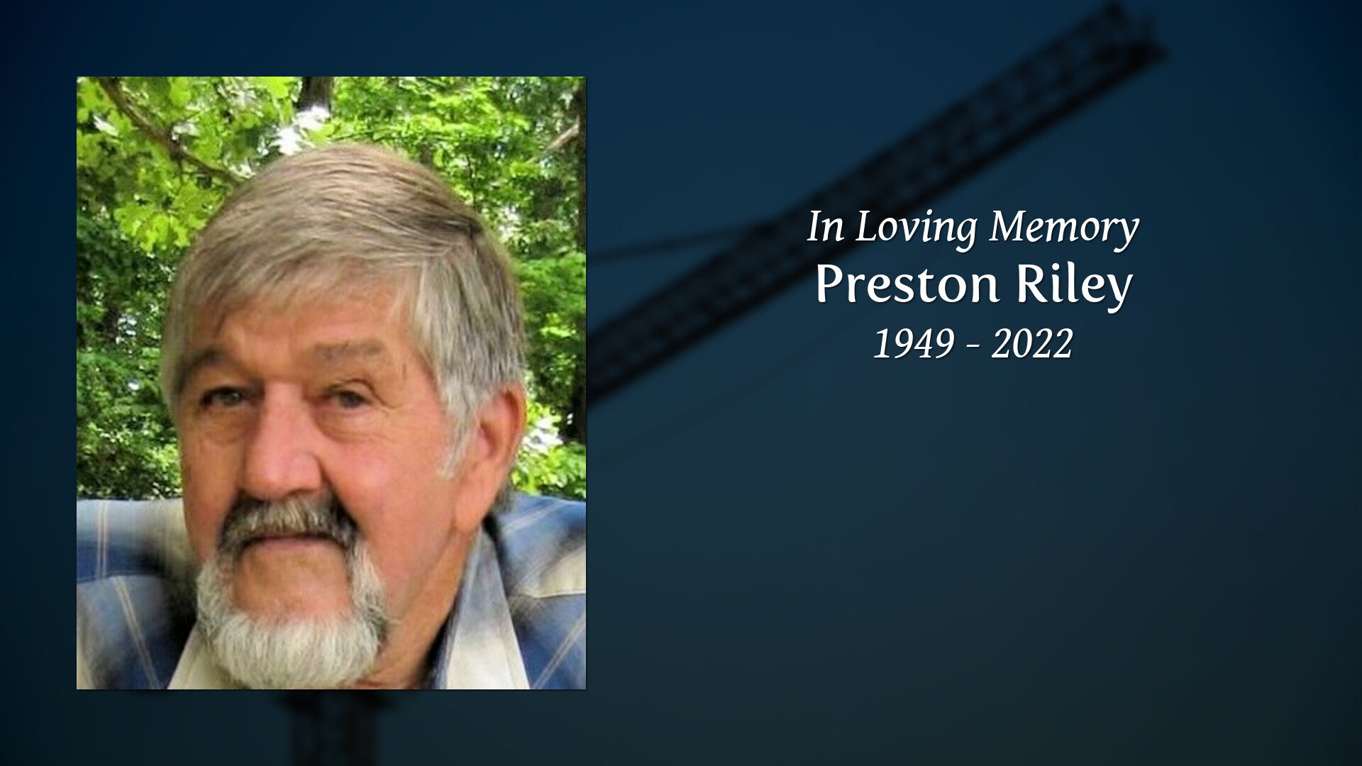 Preston Riley - Tribute Video