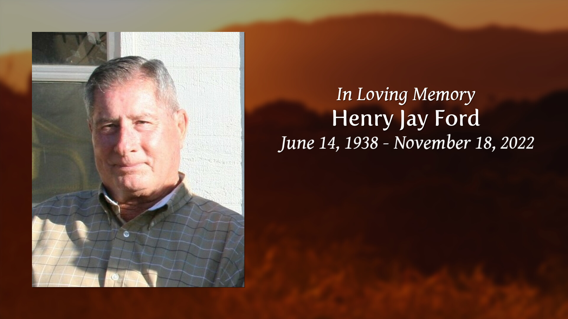 Henry Jay Ford - Tribute Video