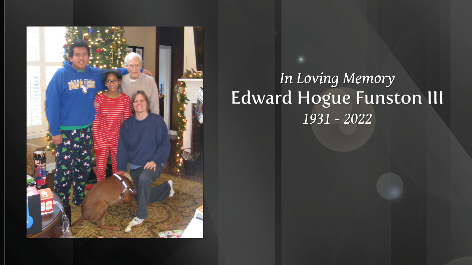 Edward Hogue Funston III - Tribute Video