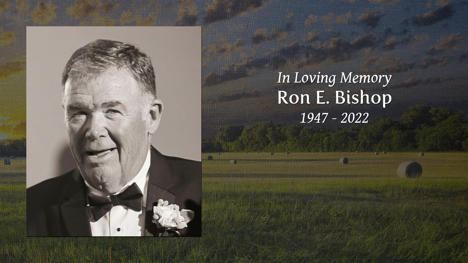 Ron E. Bishop - Tribute Video