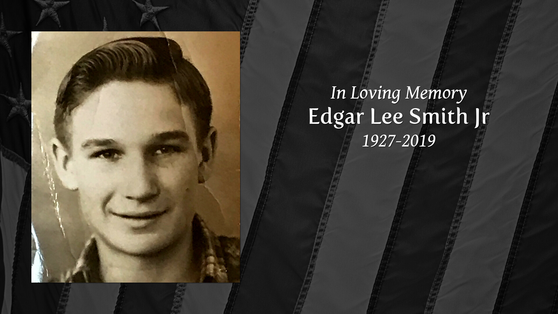 Edgar Lee Smith Jr Tribute Video
