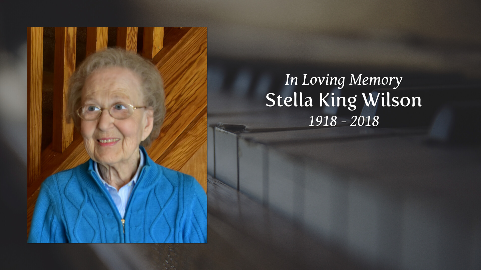 Stella King Wilson - Tribute Video