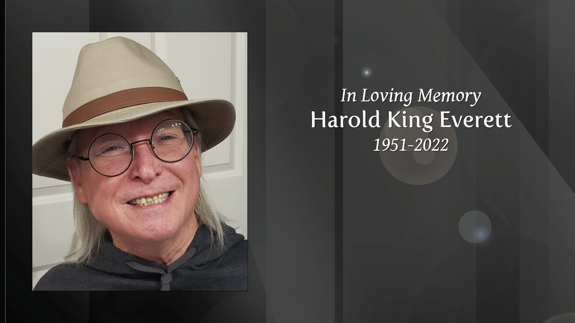Harold King Everett - Tribute Video