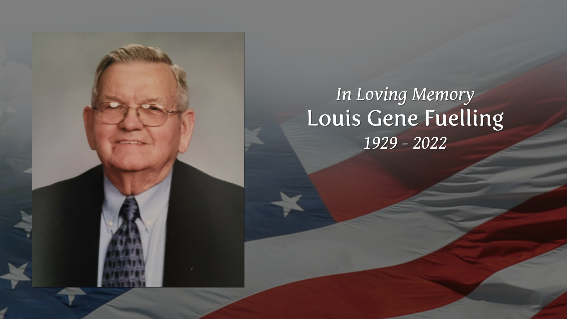 Louis Gene Fuelling - Tribute Video