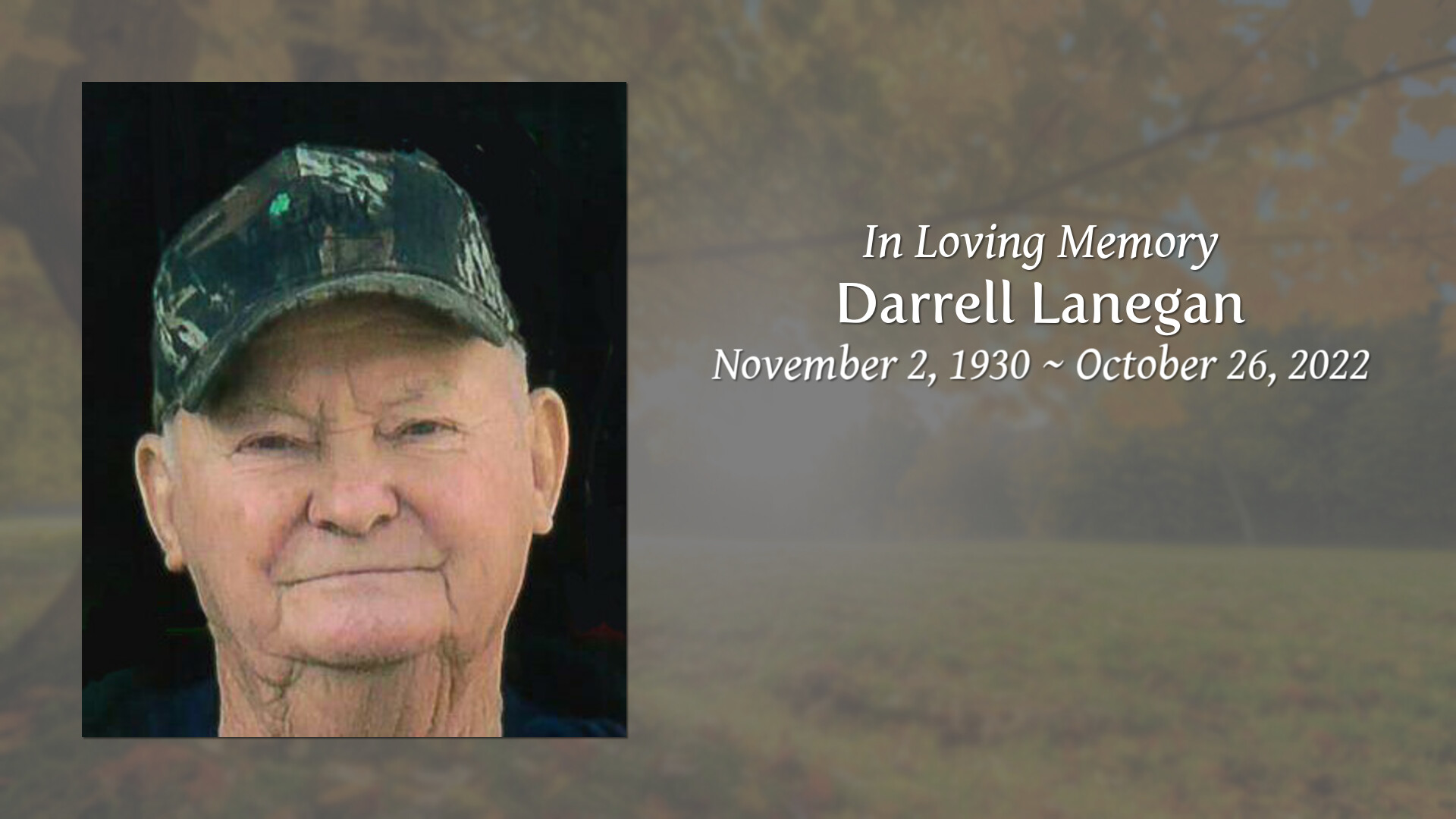 Darrell Lanegan - Tribute Video