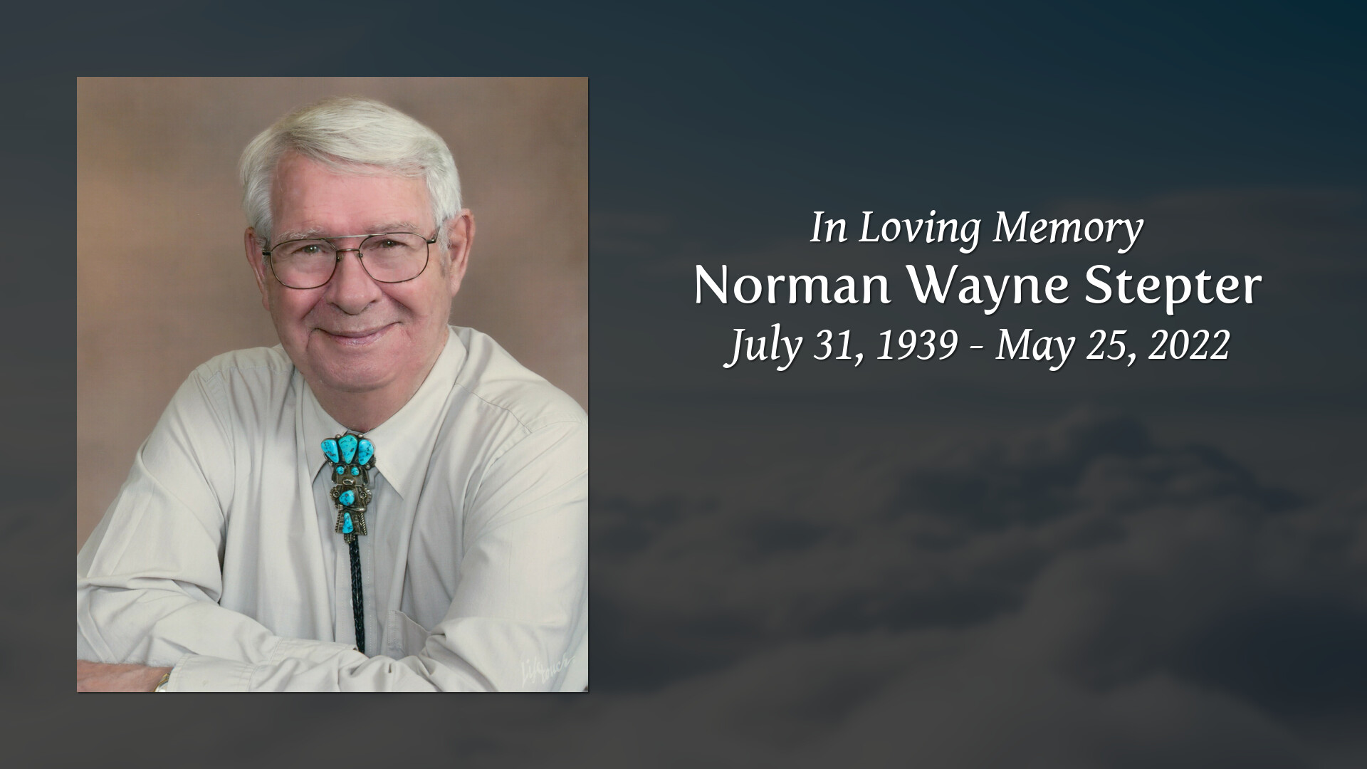 Norman Wayne Stepter - Tribute Video