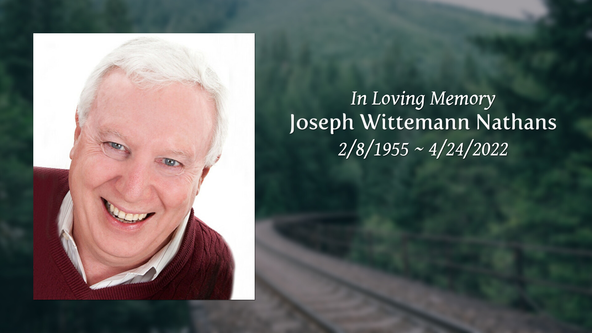 Joseph Wittemann Nathans - Tribute Video