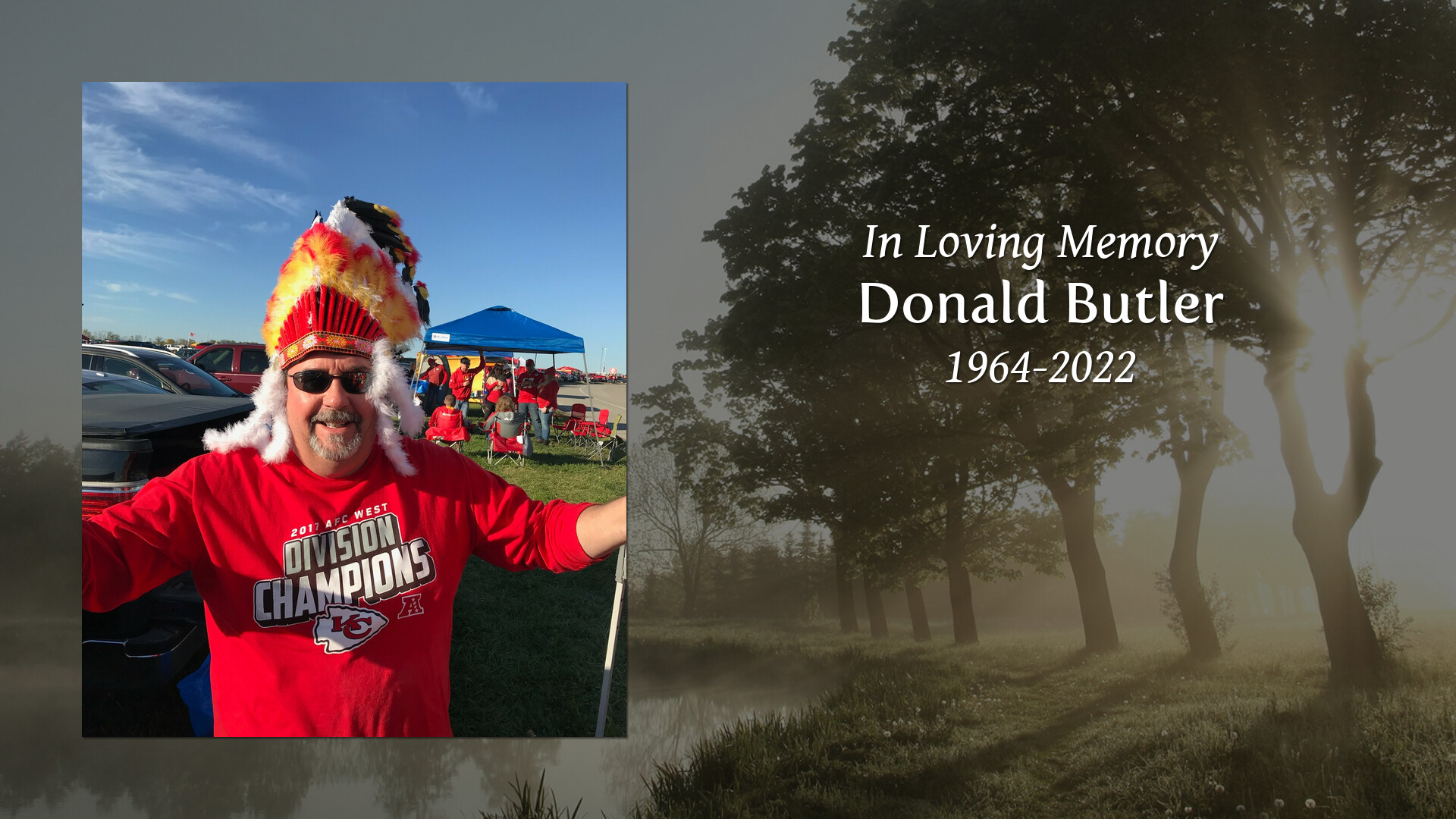 Donald Butler - Tribute Video