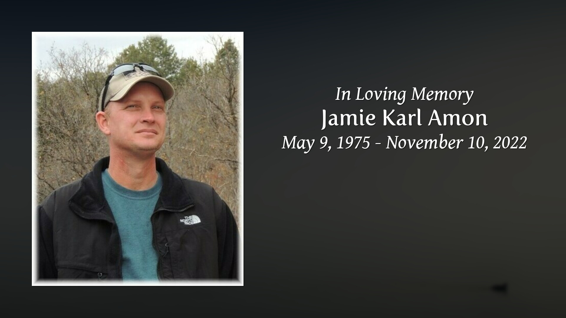 Jamie Karl Amon - Tribute Video