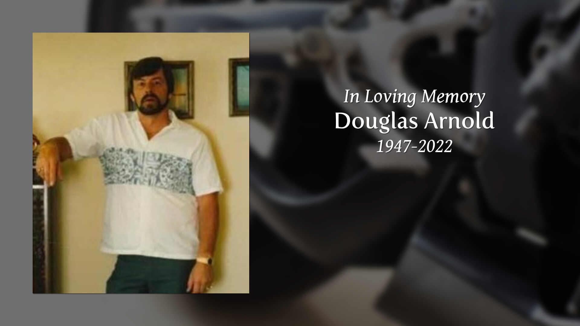 Douglas Arnold - Tribute Video