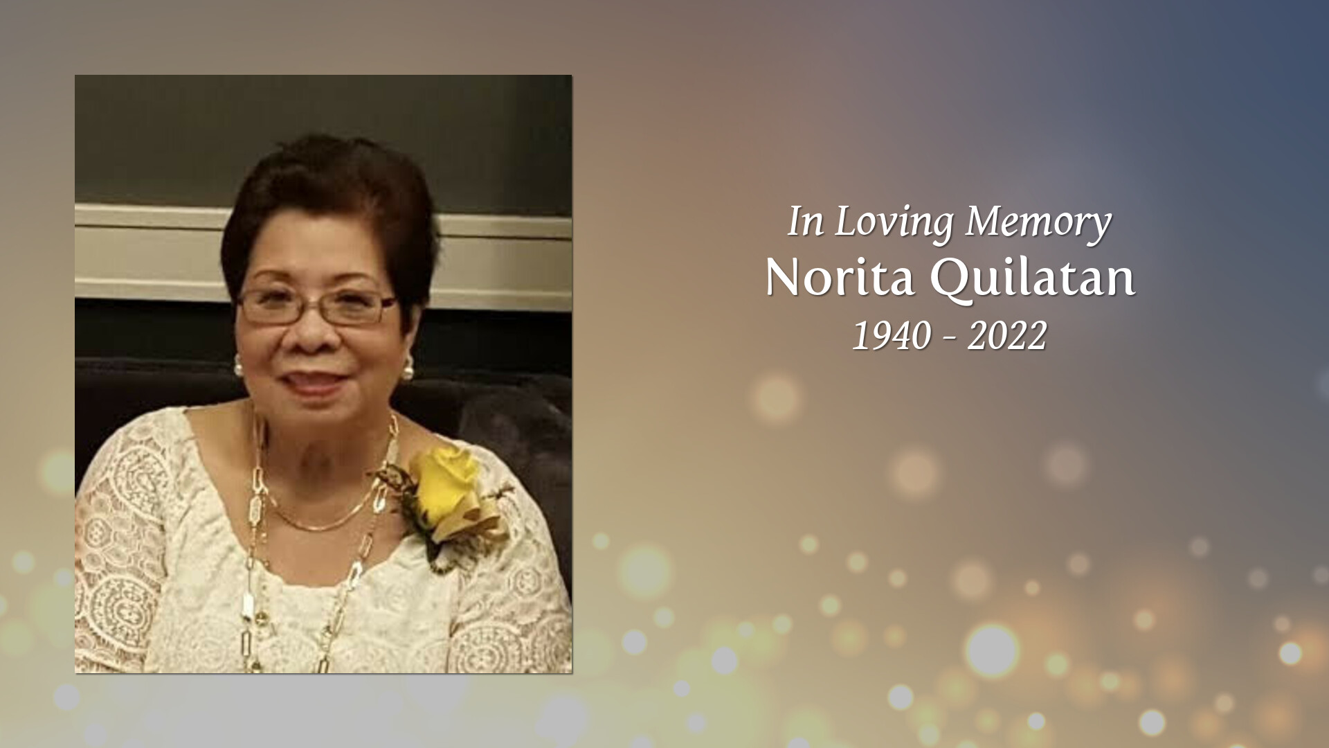 Norita Quilatan - Tribute Video