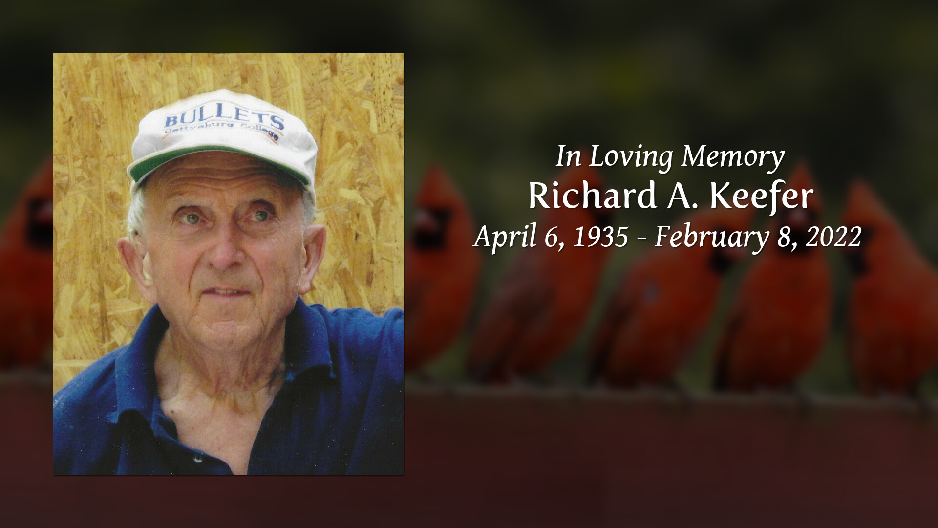 Richard A. Keefer - Tribute Video