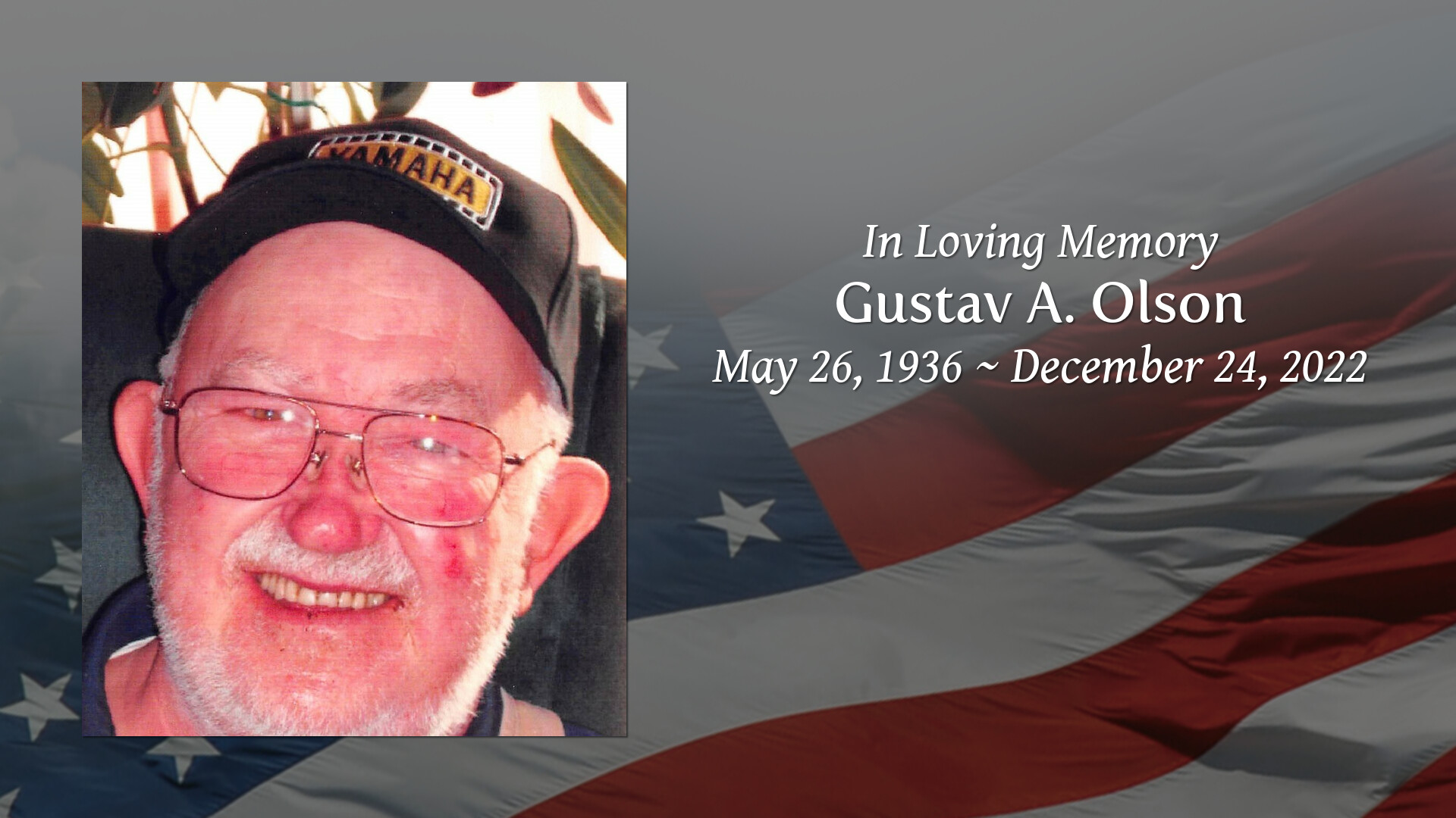Gustav A. Olson - Tribute Video