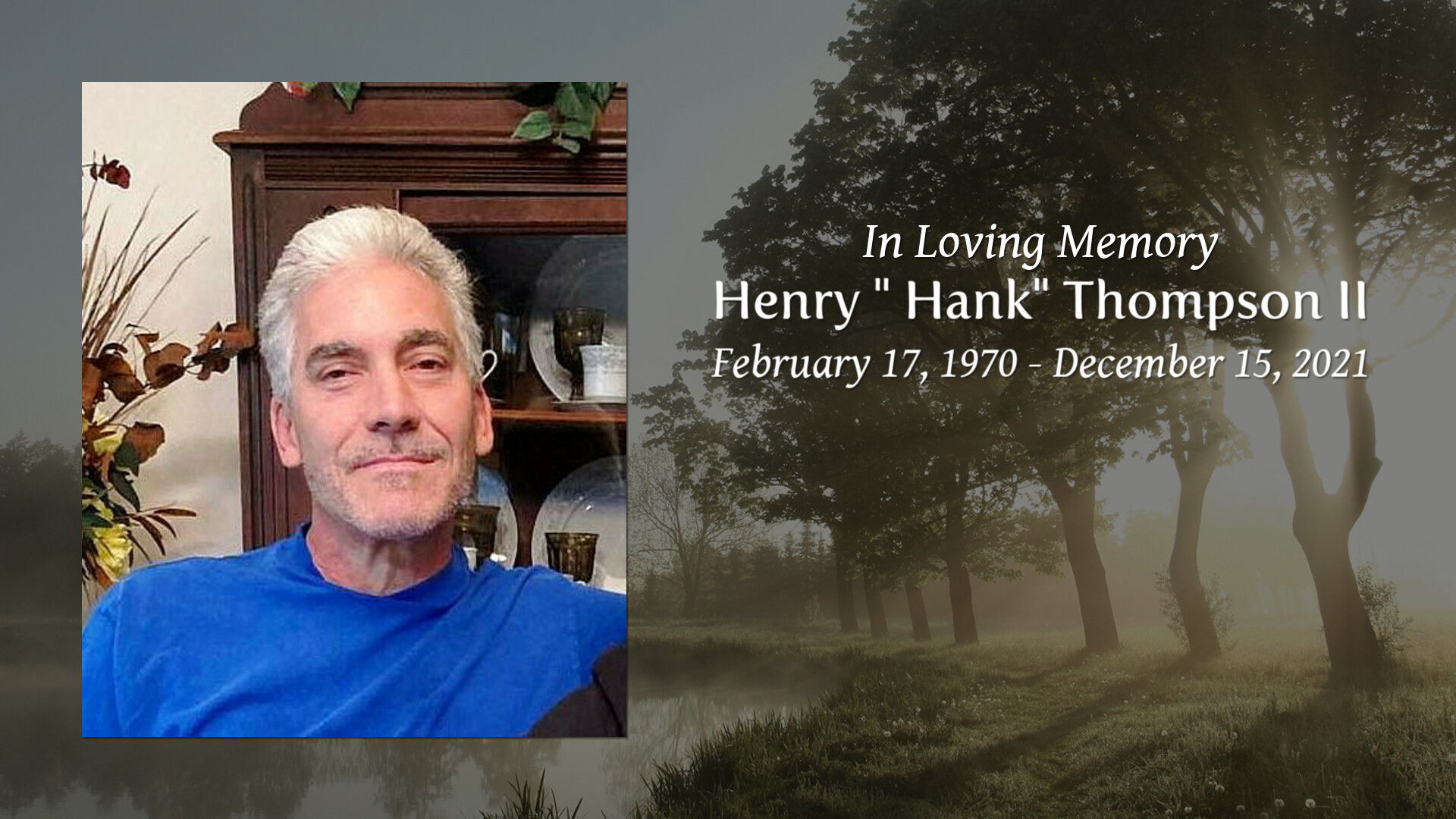 Henry " Hank" Thompson II - Tribute Video