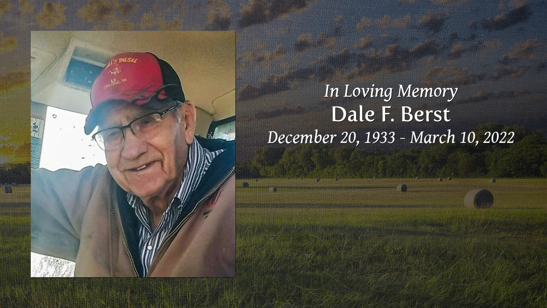Dale F. Berst - Tribute Video