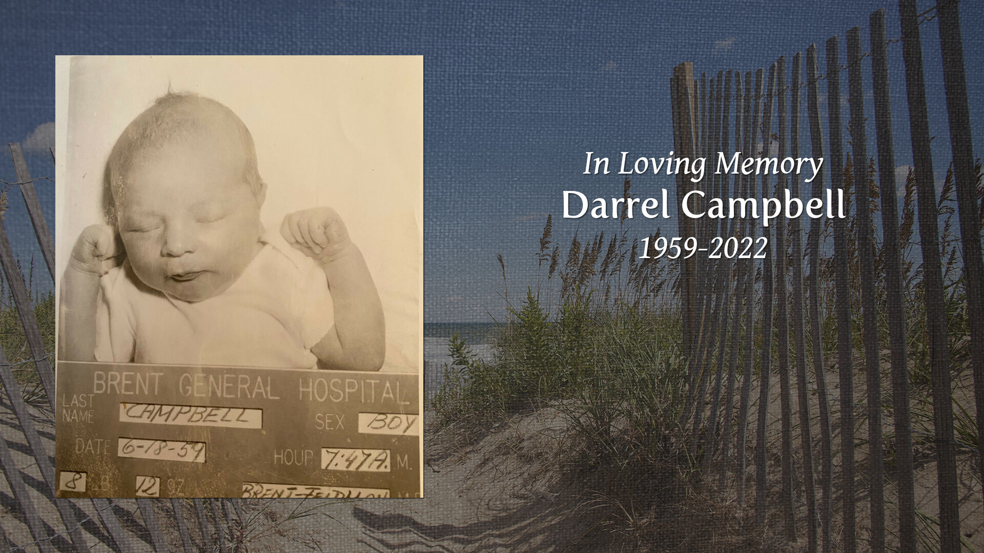 Darrel Campbell - Tribute Video