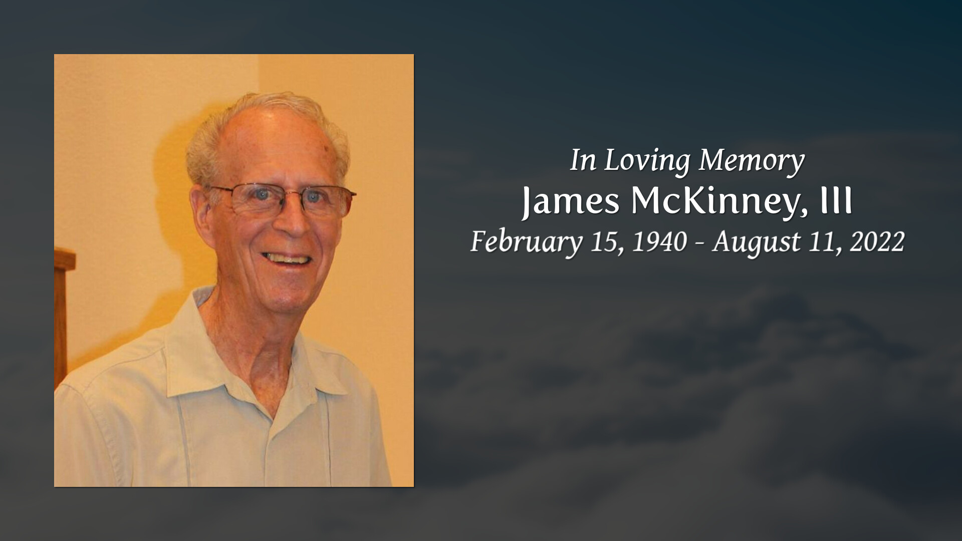 James McKinney, III - Tribute Video